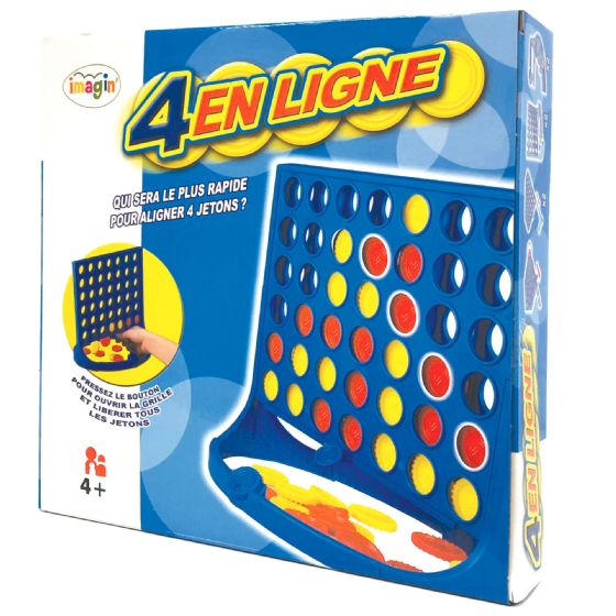 Jeu de société 4 en ligne. Alignez vos 4 jetons pour gagner - Provence ...