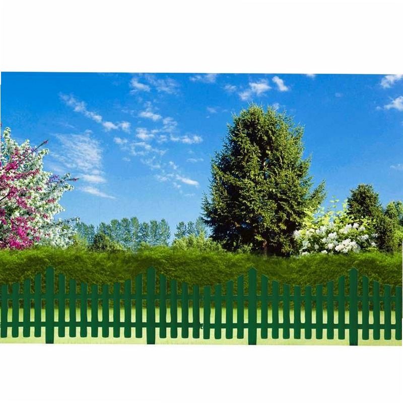 Bordure de jardin verte 60cm 4 pièces - Provence Outillage