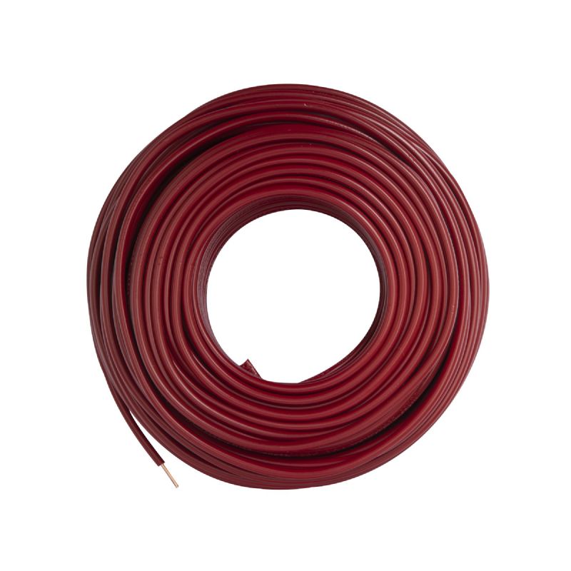 Câble électrique HO7V-U 2,5mm² Rouge - 25m - Provence Outillage