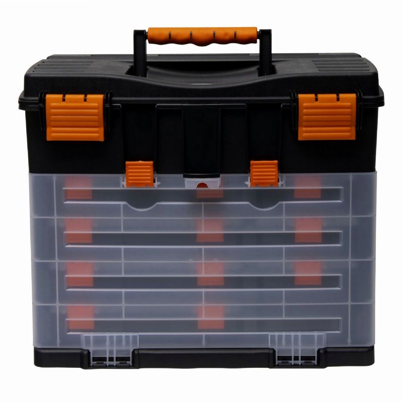 Caisse à outils avec 5 compartiments Toolbox - Provence Outillage