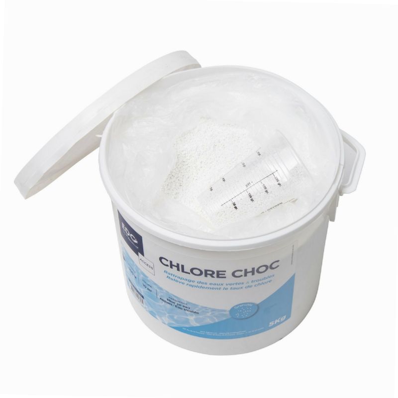 Chlore choc granule 5kg - Provence Outillage