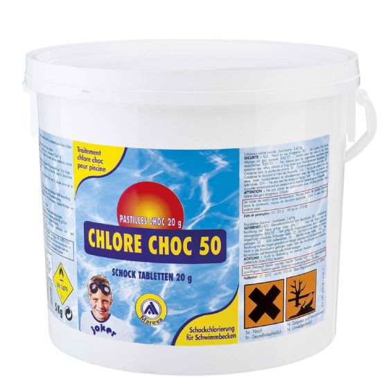 Chlore Choc pastilles 5kg - Provence Outillage