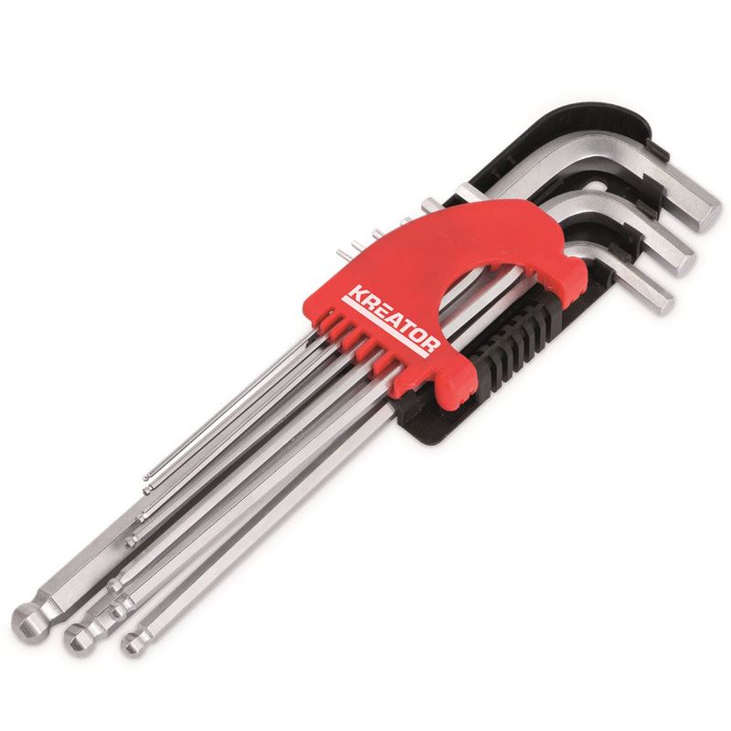 Clés allen longues 6pans 9pcs - Provence Outillage