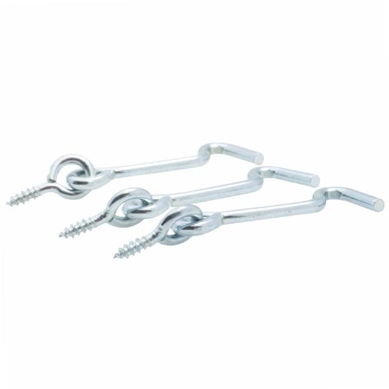 Crochet de contrevent zingué filet bois Viswood - Provence Outillage