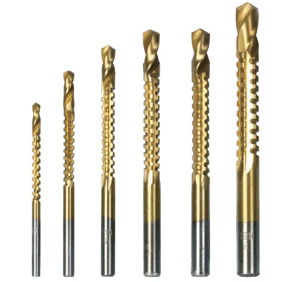 Forets multifonction en acier HSS les 6pcs - Provence Outillage