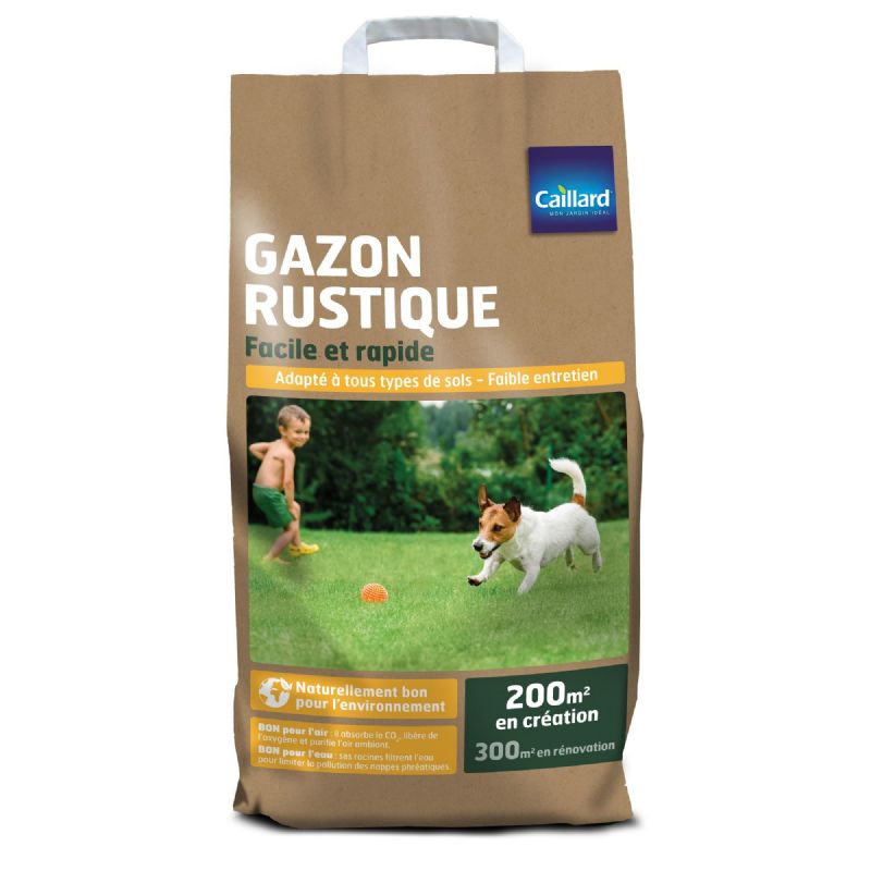 Gazon rustique Caillard Sac de 5kg - Provence Outillage
