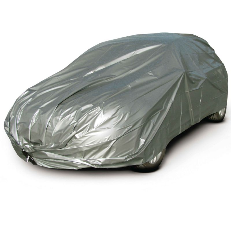 Housse de protection voiture grise taille s - Provence Outillage