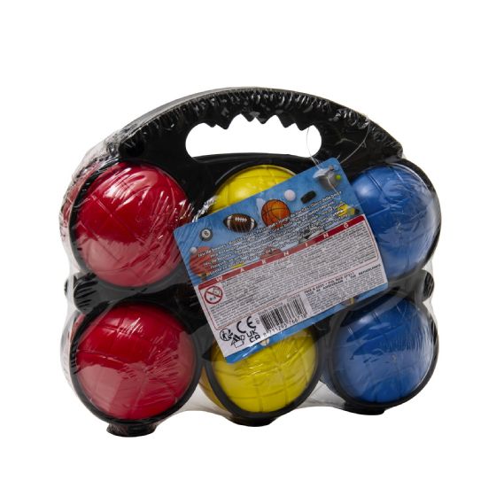 Jeu de 6 boules en plastique - Provence Outillage