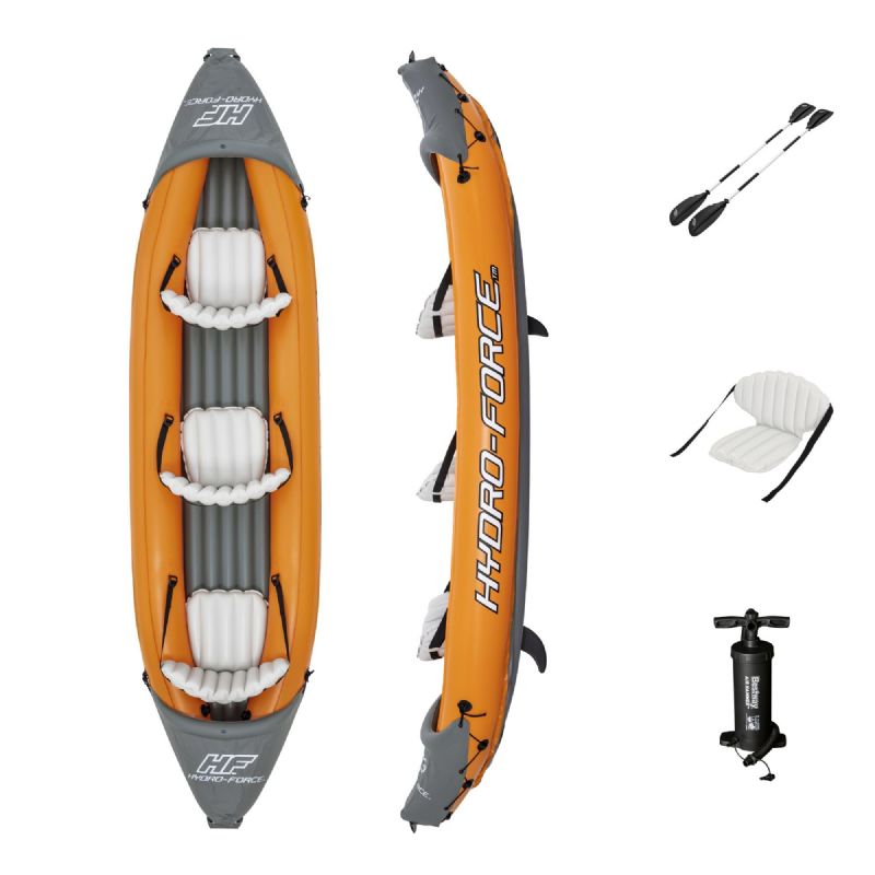 Kayak gonflable 3 places Bestway - Provence Outillage