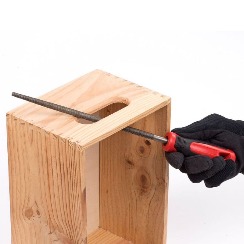 Lime à bois ronde 200mm Kreator - Provence Outillage