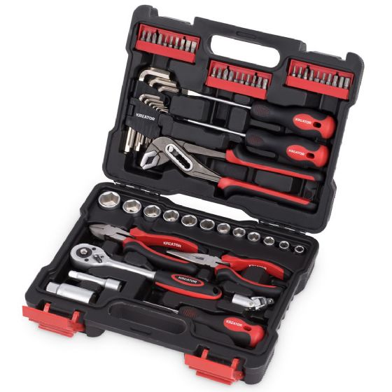 Mallette à outils 61 pièces Kreator - Provence Outillage