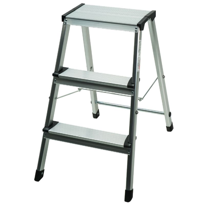 Marchepied pliable en aluminium 3 marches WERKA PRO - Provence Outillage