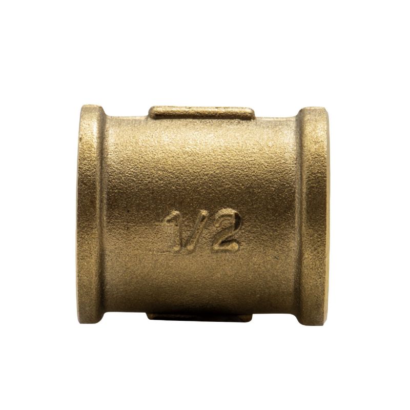 Raccord manchon laiton femelle - femelle 1-2 - Provence Outillage