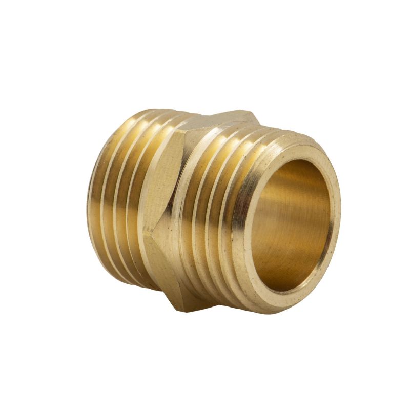 Raccord manchon laiton mâle - mâle 1-2 - Provence Outillage