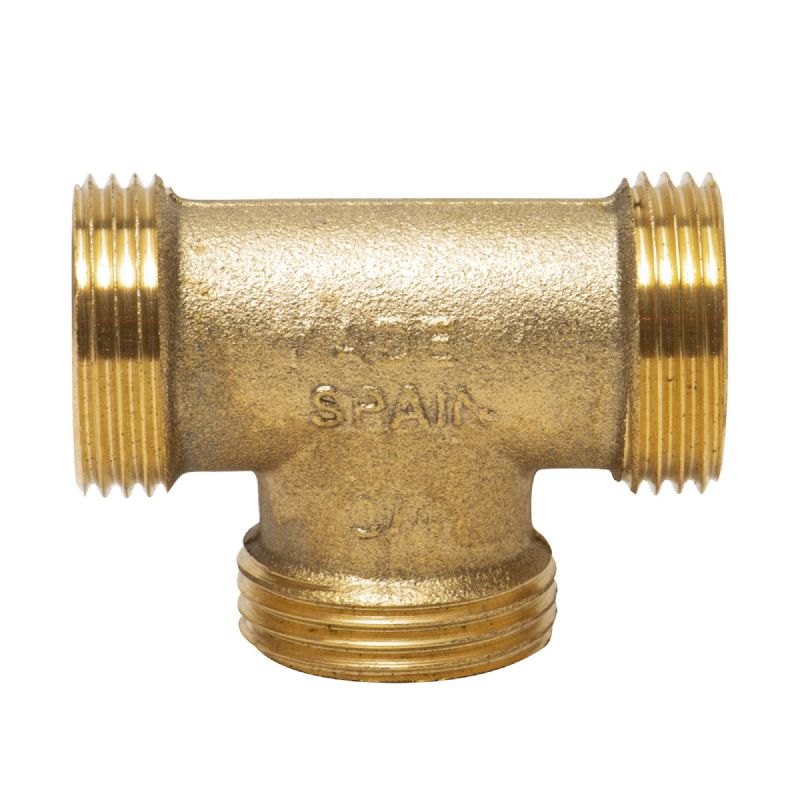 Raccord té laiton mâle - mâle 3 4 - Provence Outillage