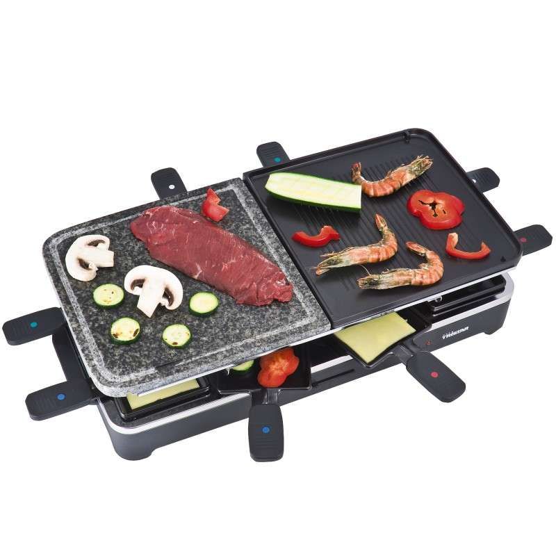 Raclette grill pierrade 1500 watts tristar - Provence Outillage