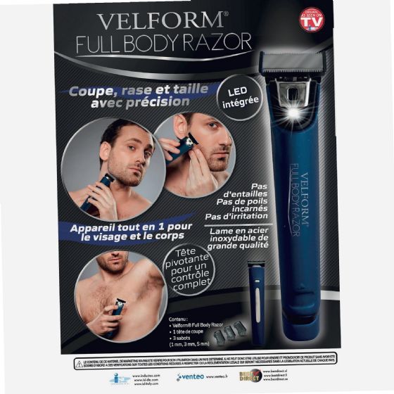 Rasoir rechargeable full body razor - Provence Outillage