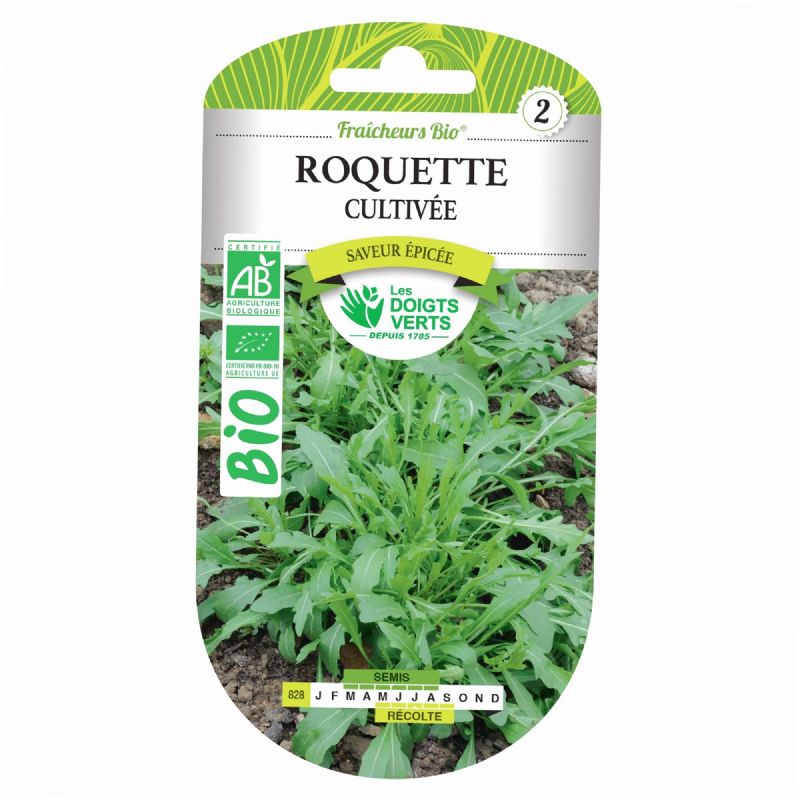 roquette cultivée BIO - Provence Outillage