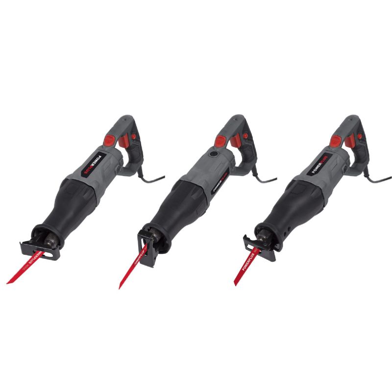 Scie sabre 710 watts à tête rotative 180° Powerplus - Provence Outillage