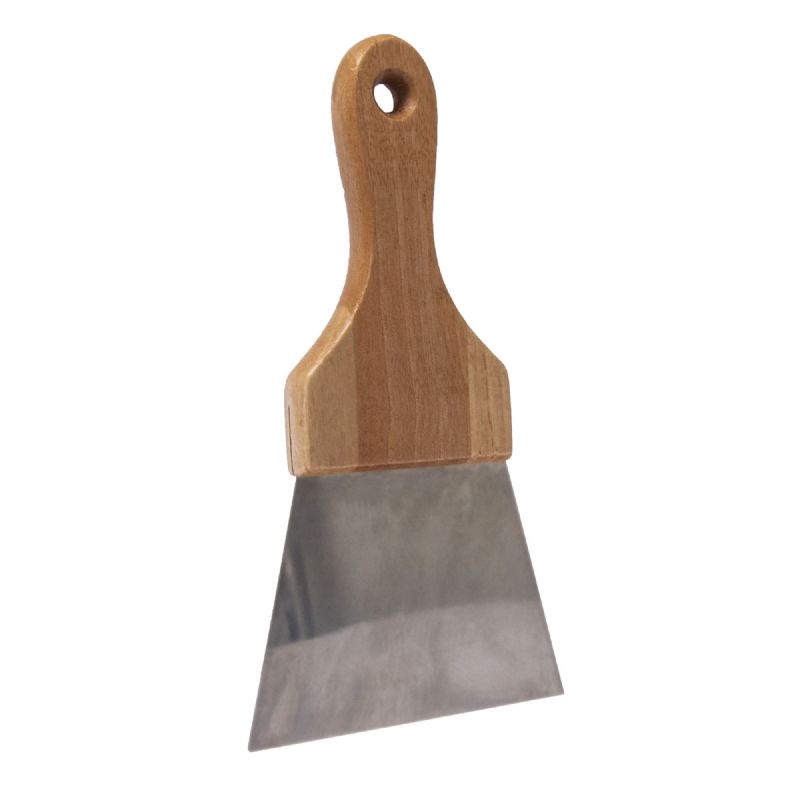 Spatule inox manche en bois 120 mm - Provence Outillage