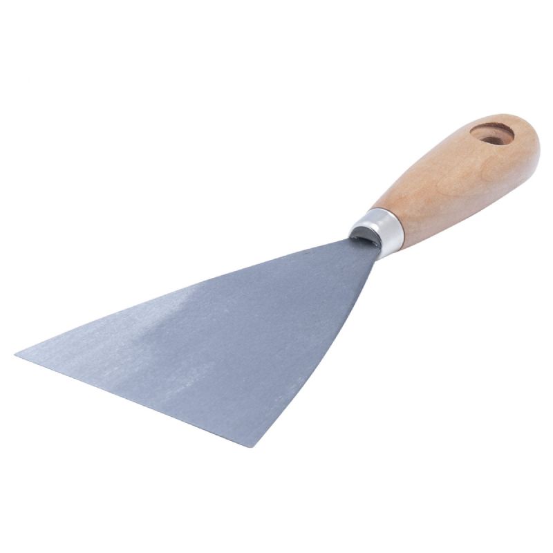 Spatule plate 100mm avec son manche bois - Provence Outillage