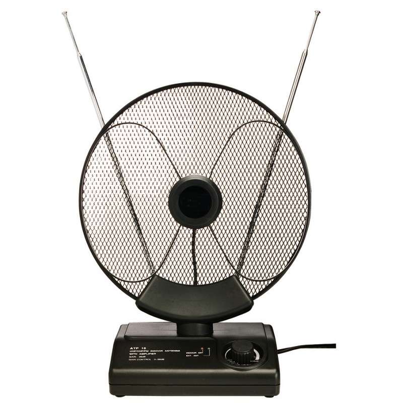 Antenne parabolique d'intérieur.