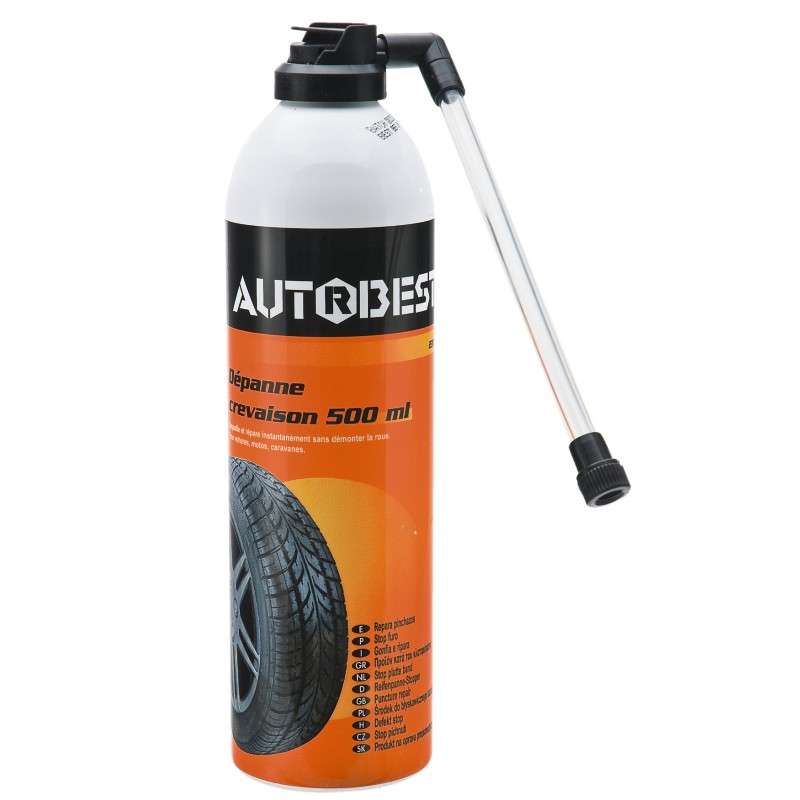 Bombe anti-crevaison 500 ml