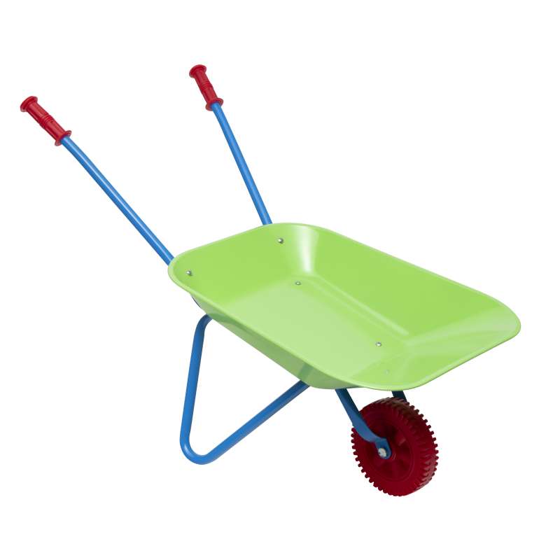 Jouet brouette pour enfant en fer taille 76x40x48cm