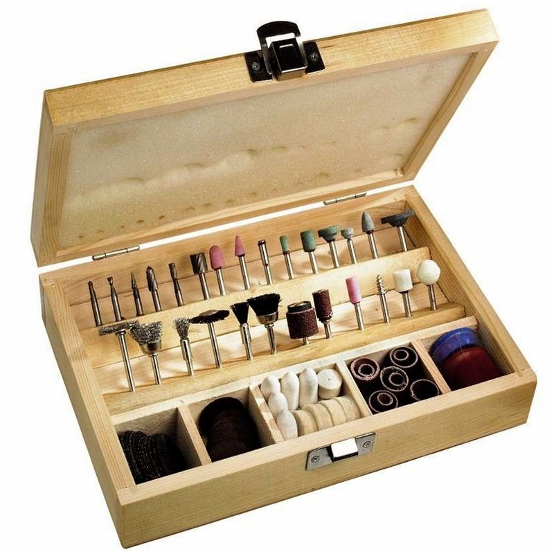 Coffret d'accessoires pour mini outil ou mini perceuse