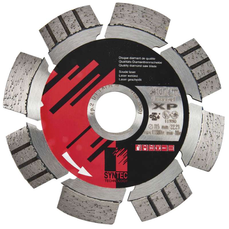 Disque diamant diamètre 115 mm