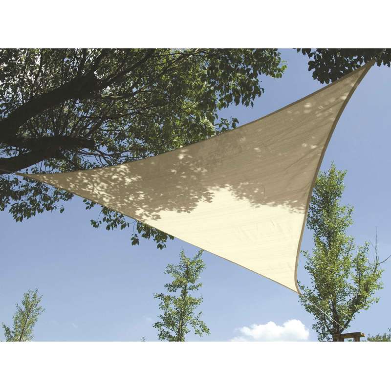 Voile d'ombrage triangle 5 m